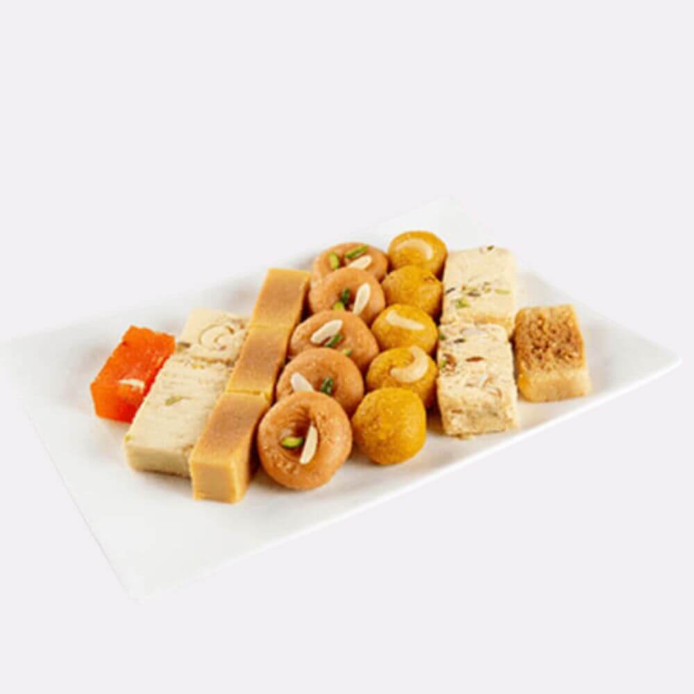 Assorted Ghee Sweets – Pure Desi Ghee Indian Sweets Online USA
